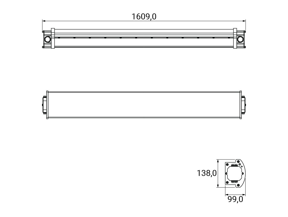 FL-EX-100W-FLF5D50D120 | Lineaarivalaisimet | Finlight Group Oy